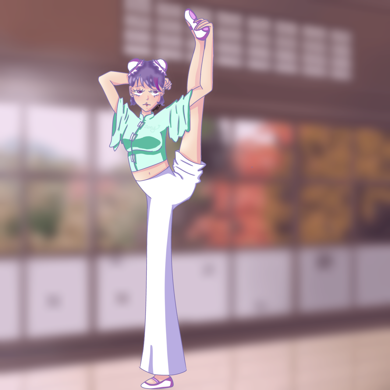 hyperpop chinese dancer - ibisPaint