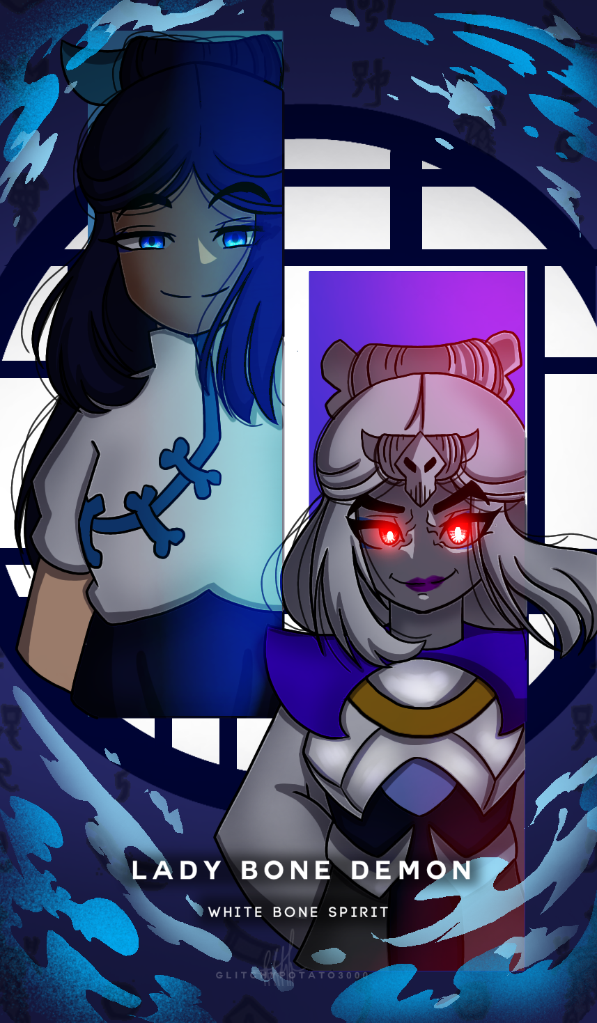 The Lady Bone Demon - ibisPaint