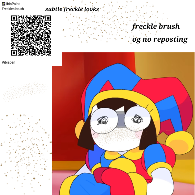 freckle brush - ibisPaint