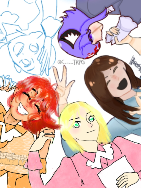 Laying down Collab - ibisPaint