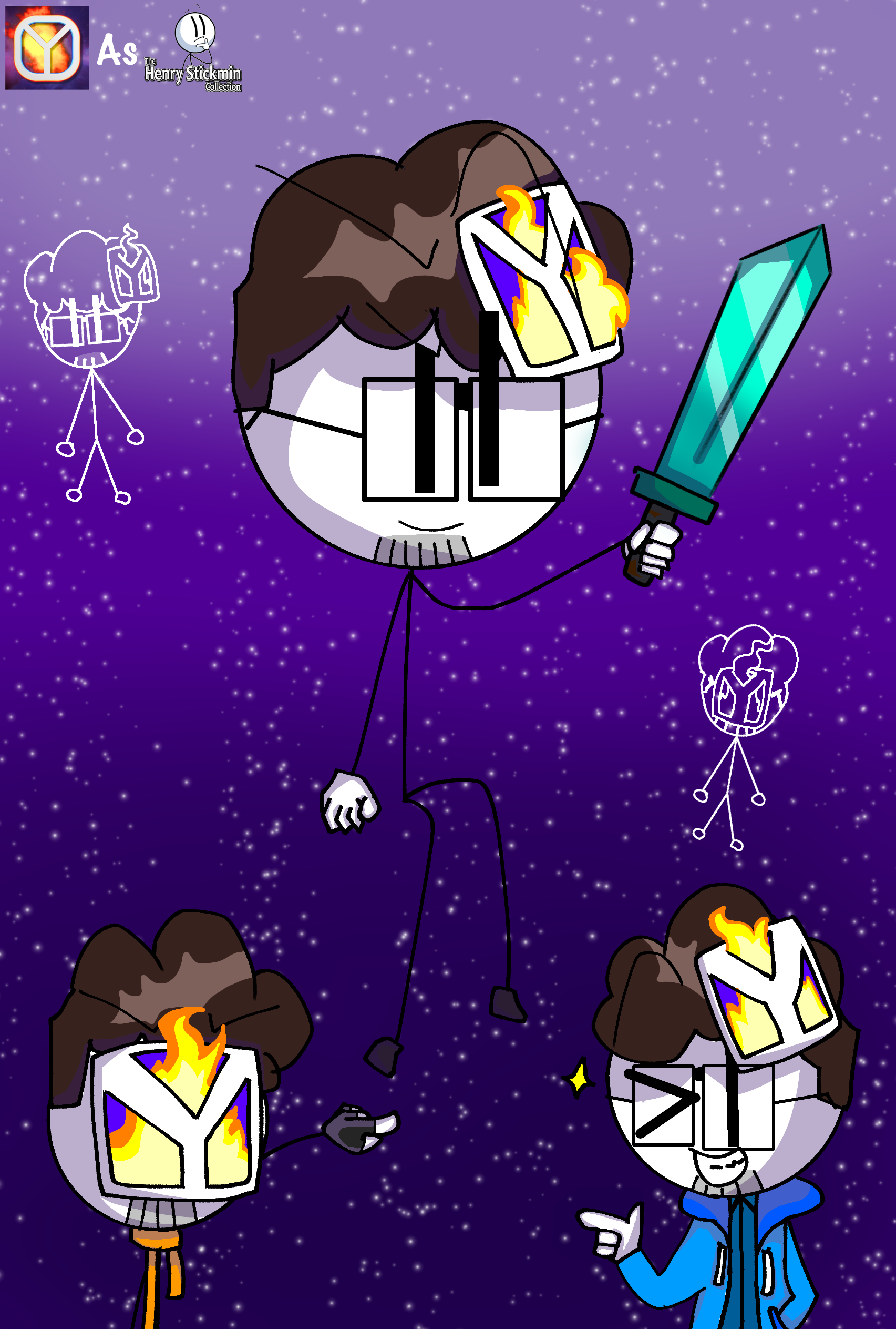 Yahiamice as Henry Stickmin Style - ibisPaint