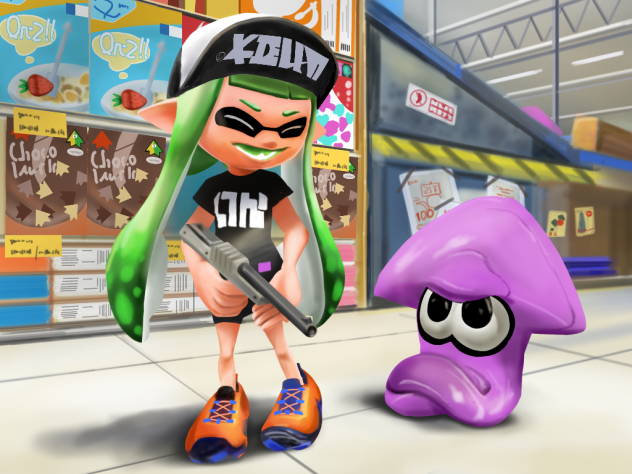 N-ZAP 85(SPLATOON) - ibisPaint