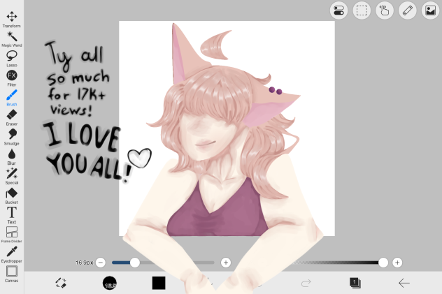 TY FOR 17k + VIEWS AND ALMOST 200 LIKES! - ibisPaint