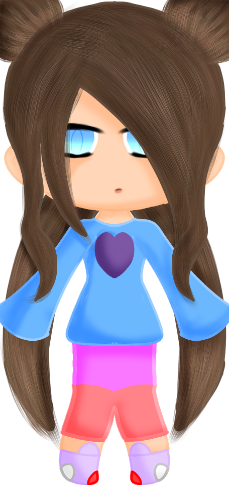 My first front facing custom OC- - ibisPaint