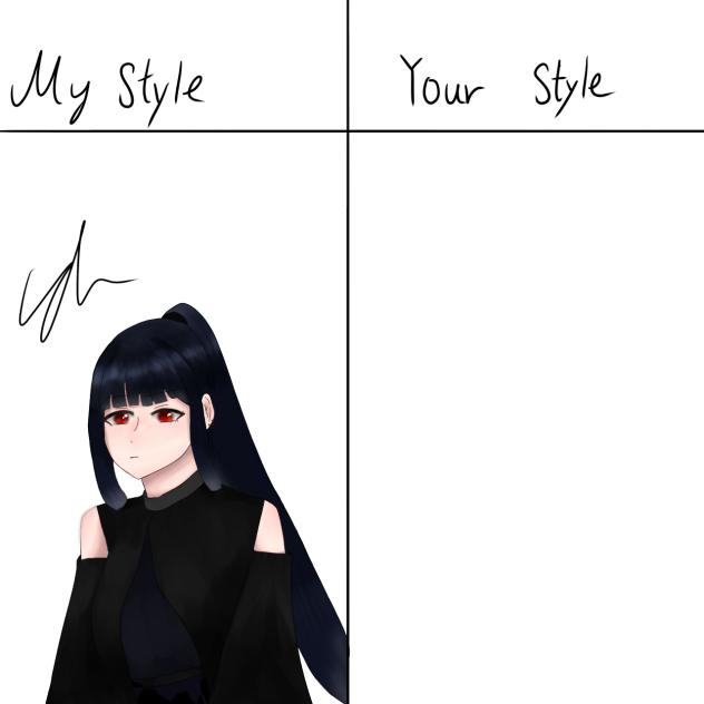 My style your style collab - ibisPaint