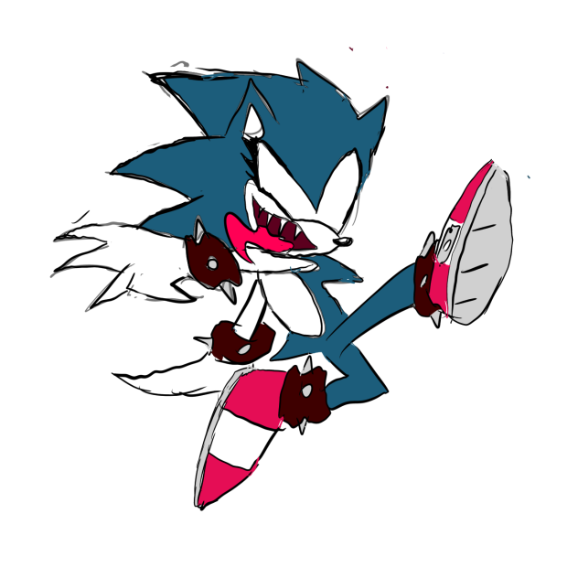 Weird alternate sonic - ibisPaint