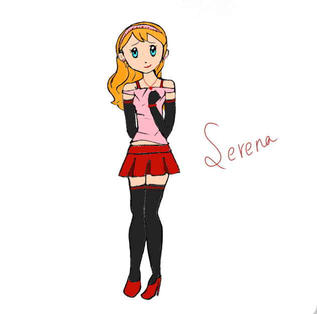 Teenage Serena from Pokemon - ibisPaint