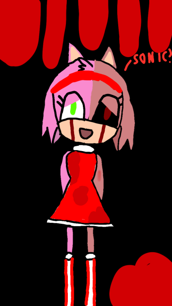 Exe taking over half of amy - ibisPaint