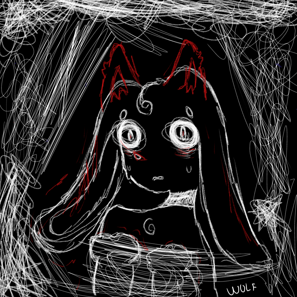 poor litle rabbit - ibisPaint