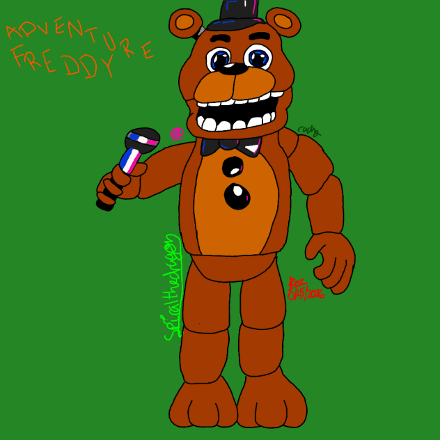 Adventure Freddy Speedpaint - ibisPaint