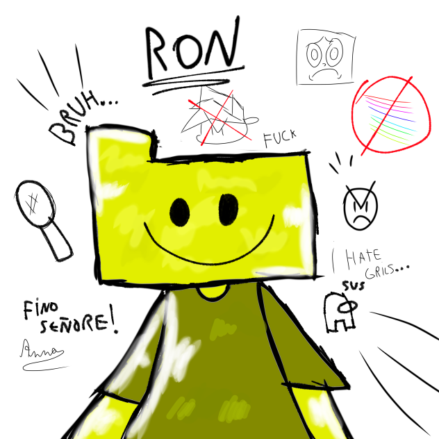 Ron (fnf) bob mod... - ibisPaint