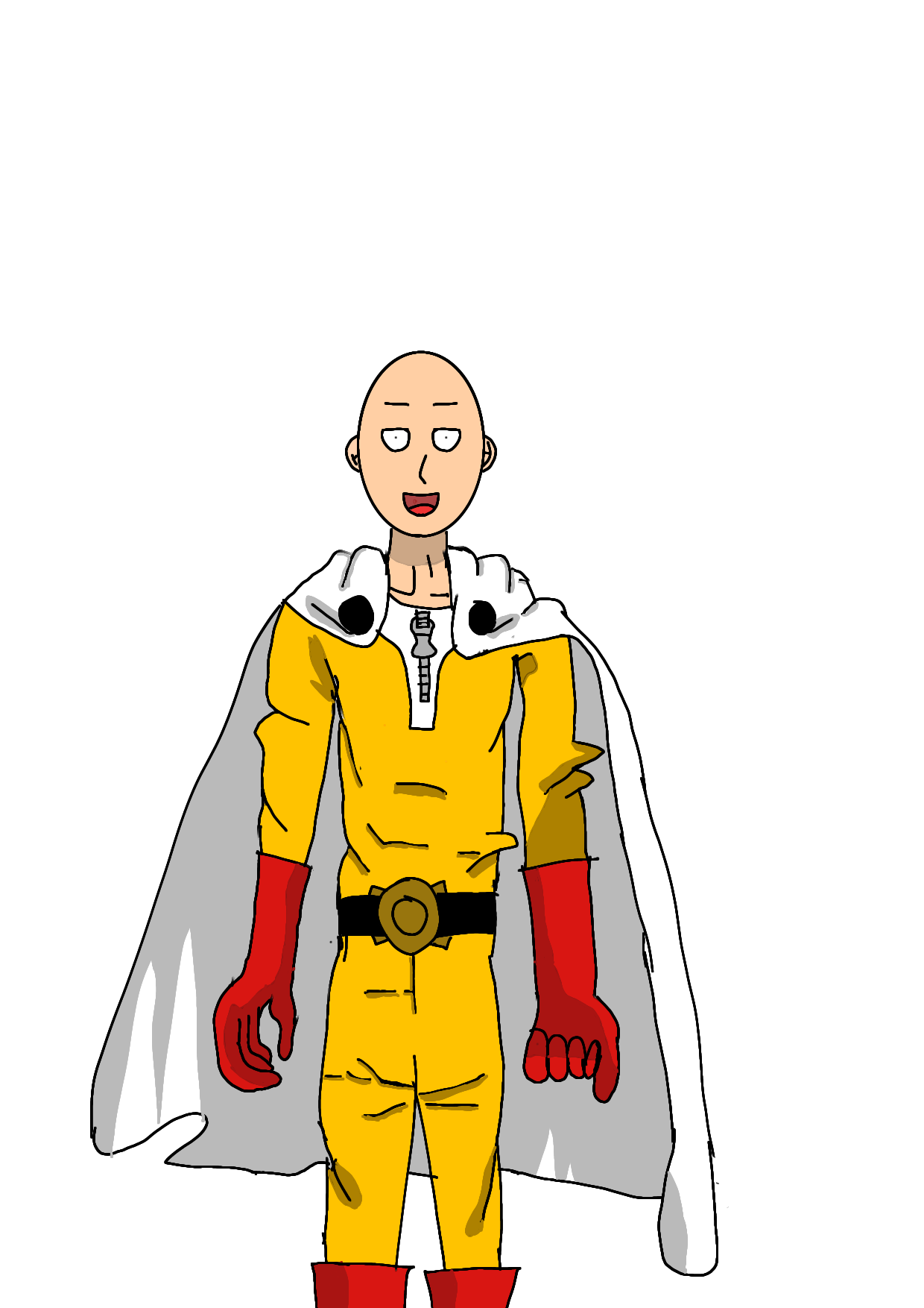 วาด Sitama_One punch man - ibisPaint