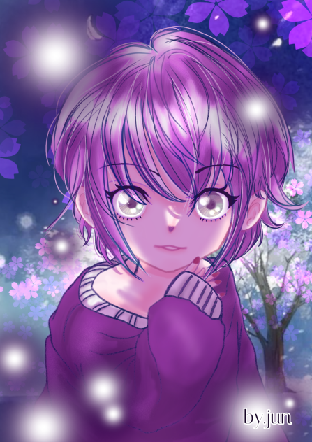 purple boy - ibisPaint