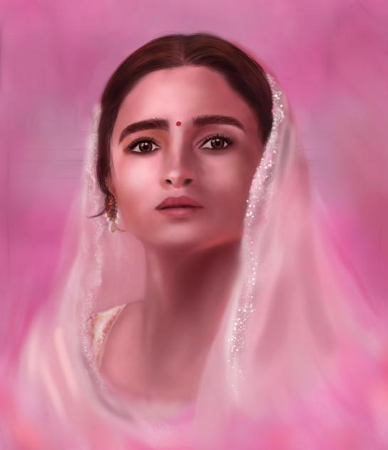 Serenity in silk - ibisPaint
