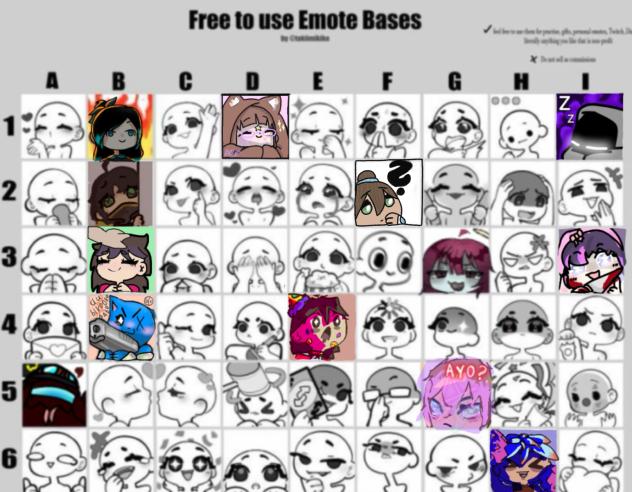 Emote collab - ibisPaint