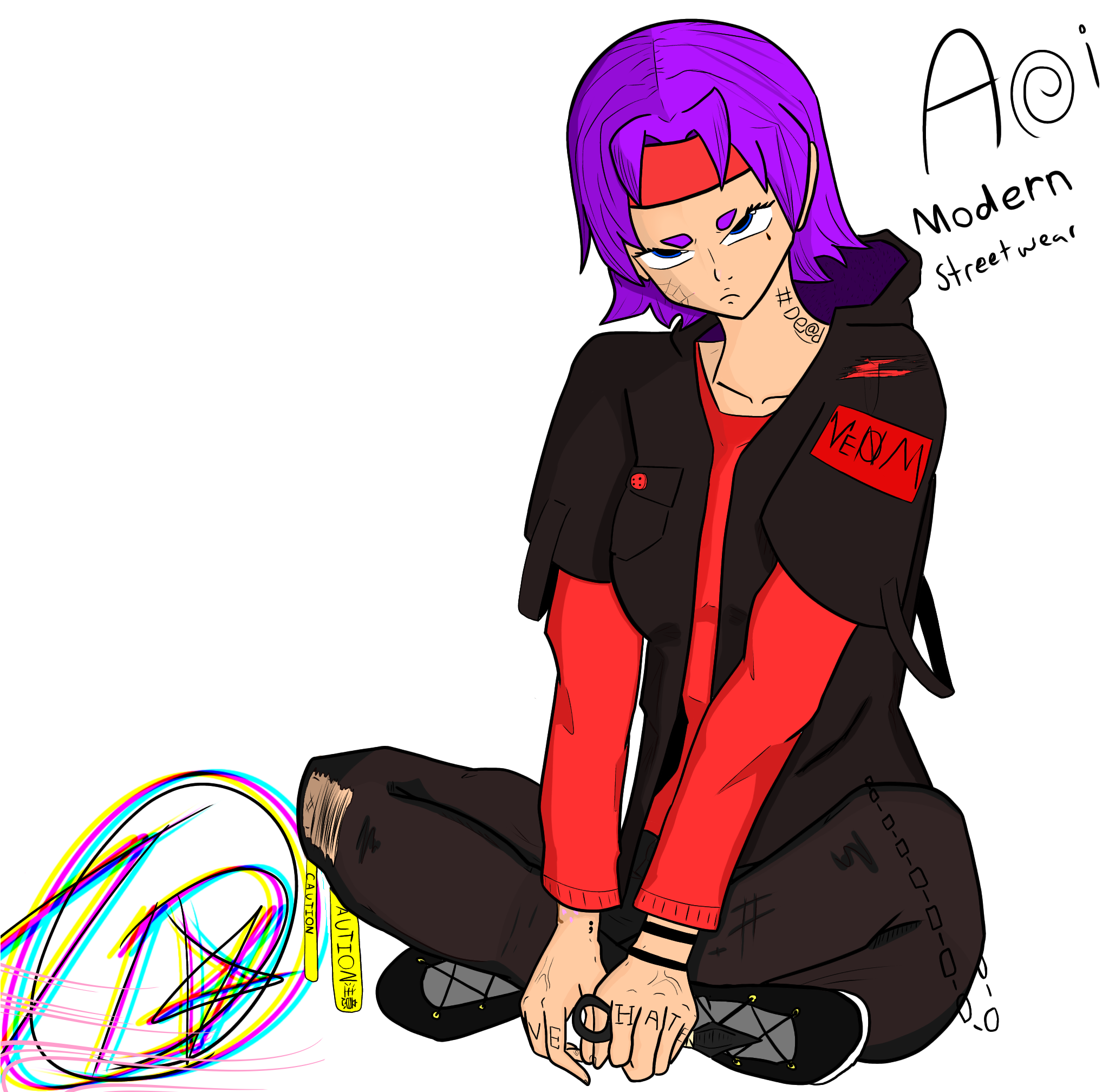 Aoi (modern streetwear) - ibisPaint
