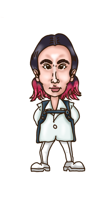 似顔絵 OKAMOTO'S オカモトレイジ - ibisPaint