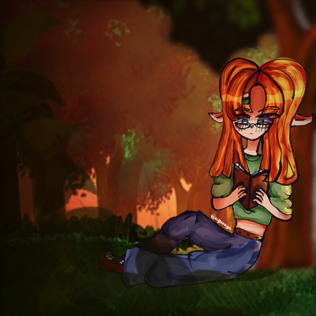 Anne on a Forest - ibisPaint