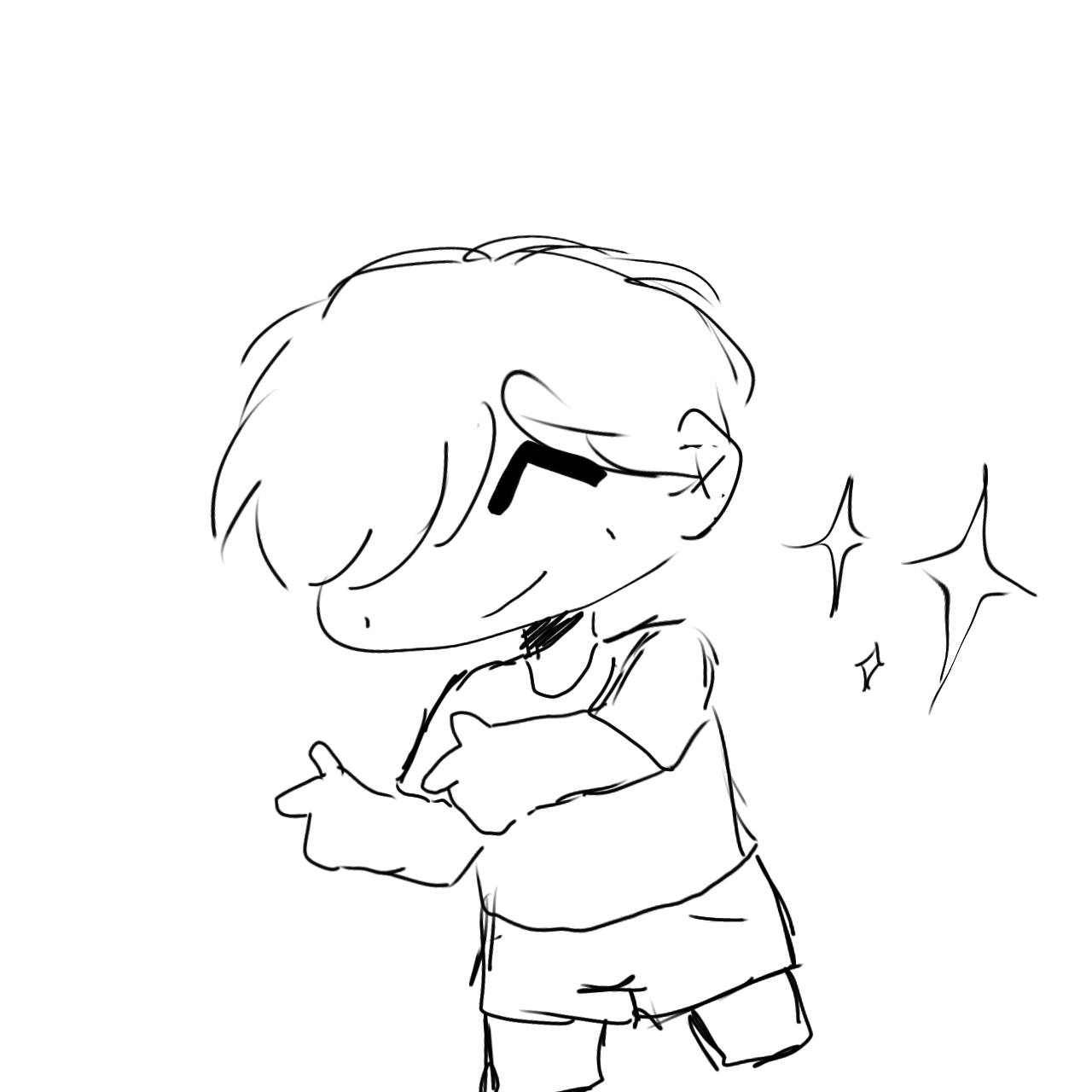 Aaron chibi - ibisPaint