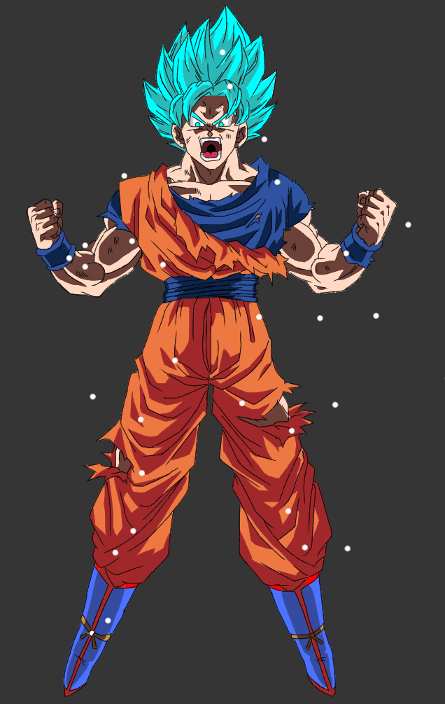 goku ssjb - ibisPaint
