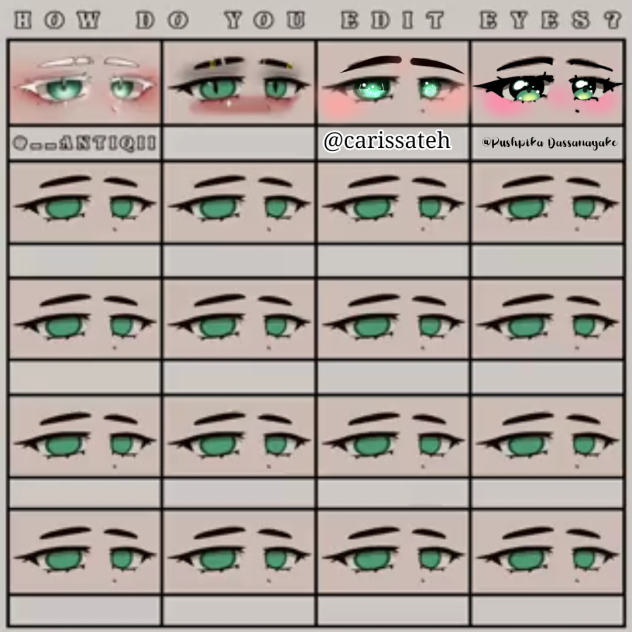 how do you edit eyes - ibisPaint