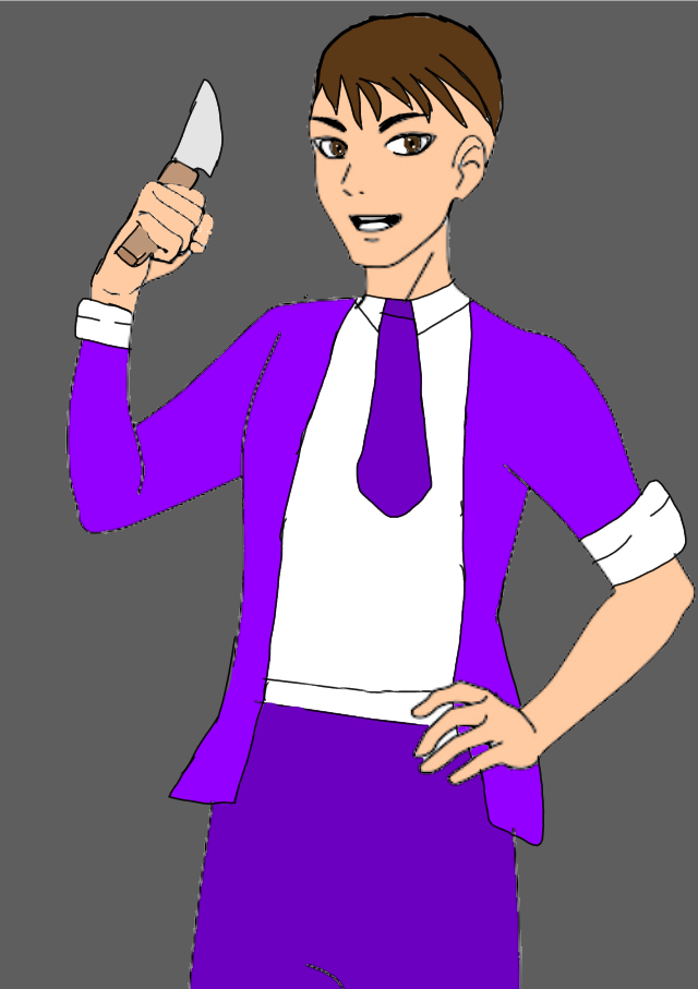 William Afton Dave miller purle guy fnaf - ibisPaint