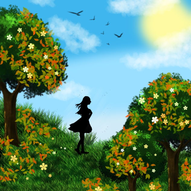 Feel the wind 🍃 - ibisPaint