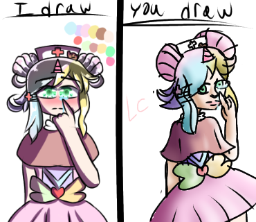 I draw, You draw with Cherry Lou - ibisPaint