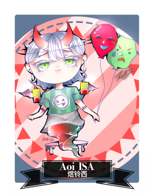 Oc card - Aoi - ibisPaint