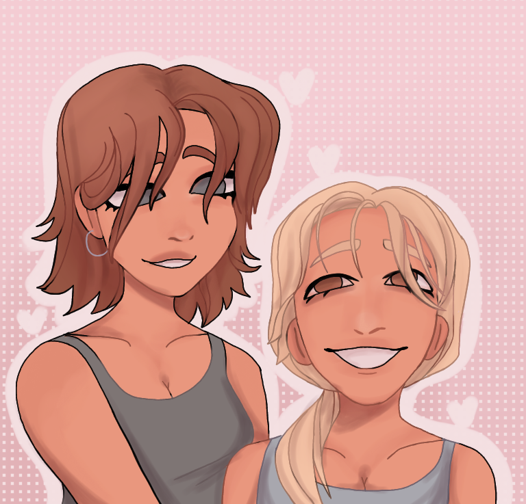 Dani and ritaaaa - ibisPaint