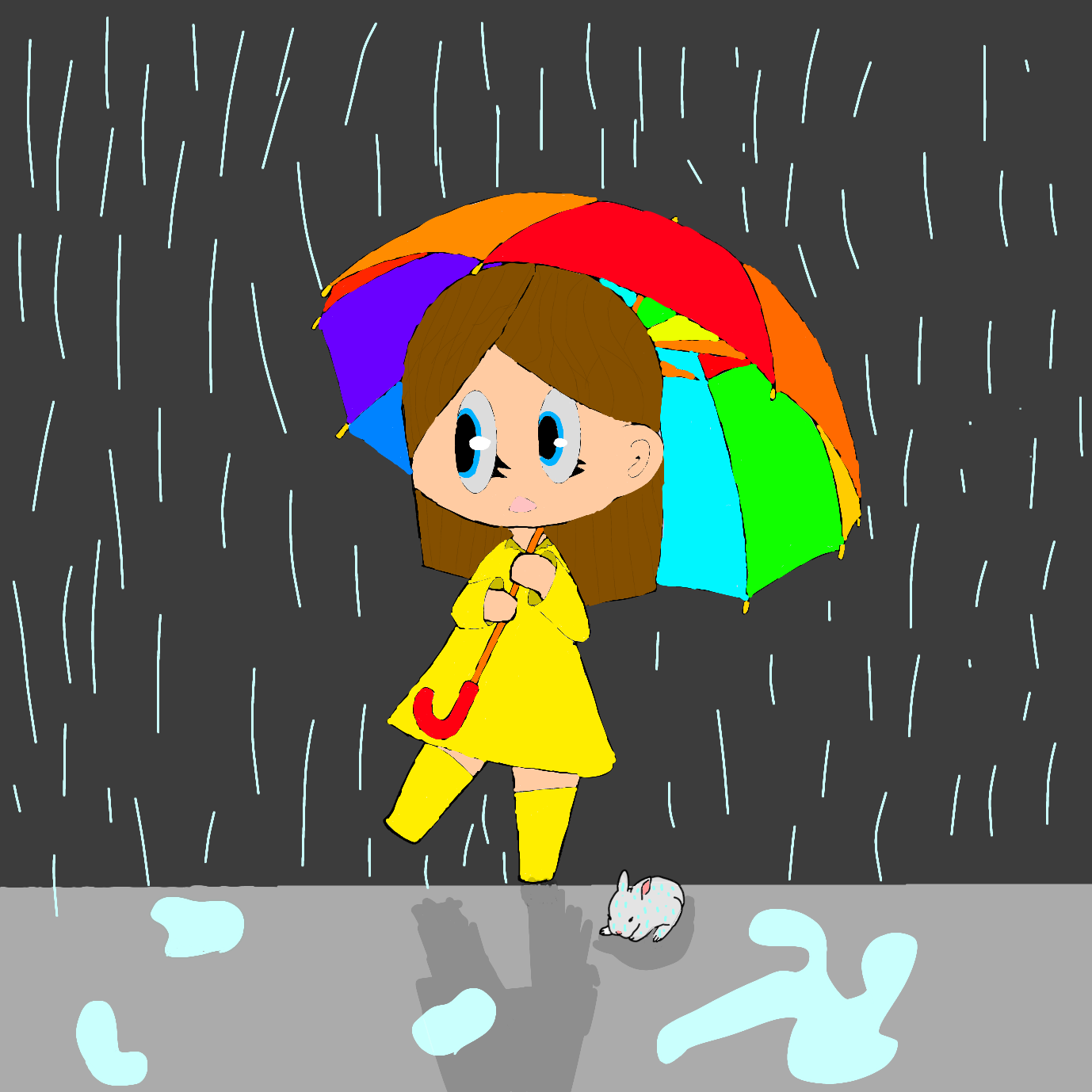 rainy - ibisPaint
