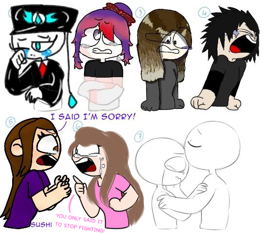 Crying collab - ibisPaint