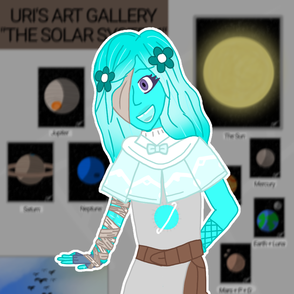 Female!AU Uranus (Uri) - ibisPaint