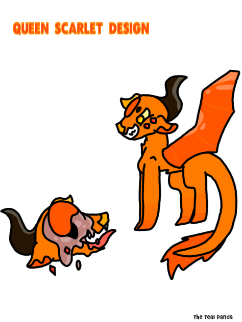 My take on Queen Scarlet! - ibisPaint