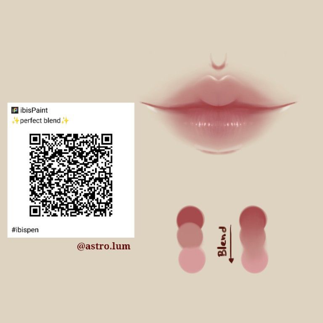 Perfect blending brush - ibisPaint