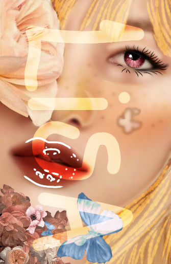 lisa with flowers - ibisPaint