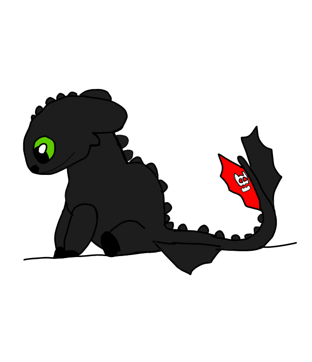 toothless - ibisPaint
