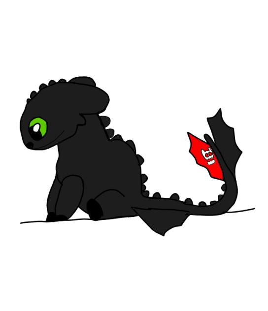 toothless - ibisPaint
