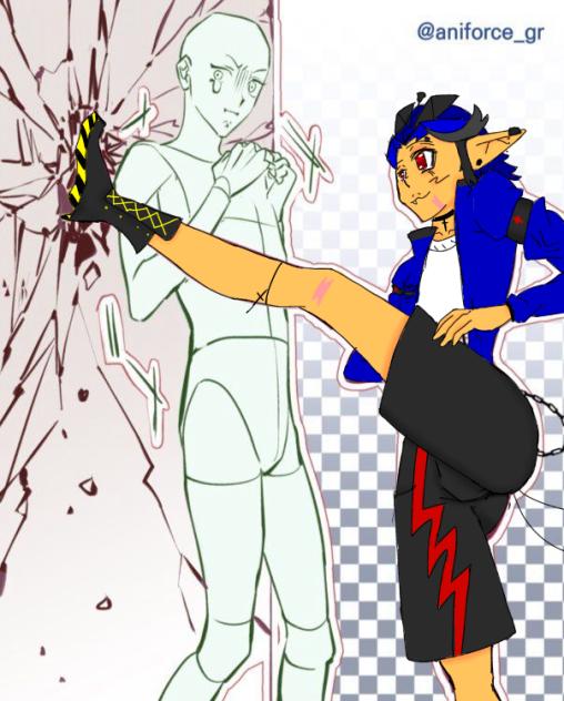 Wall pin collab - ibisPaint