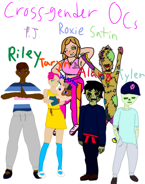 Gender bending my OCs - ibisPaint