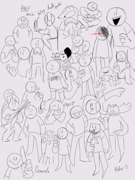 silly doodles - ibisPaint