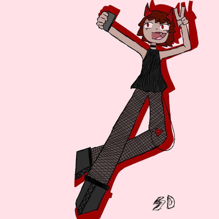 Demon girly I guess - ibisPaint