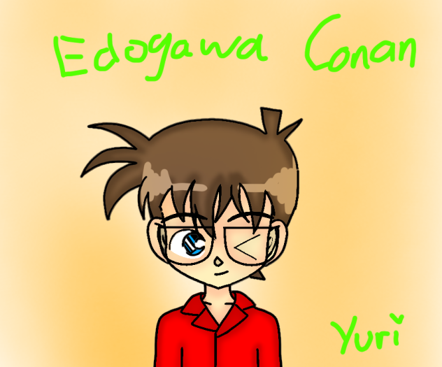 [Speedpaint]Edogawa Conan - ibisPaint