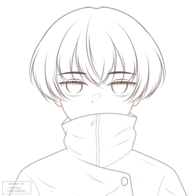 Inumaki Lineart. - ibisPaint