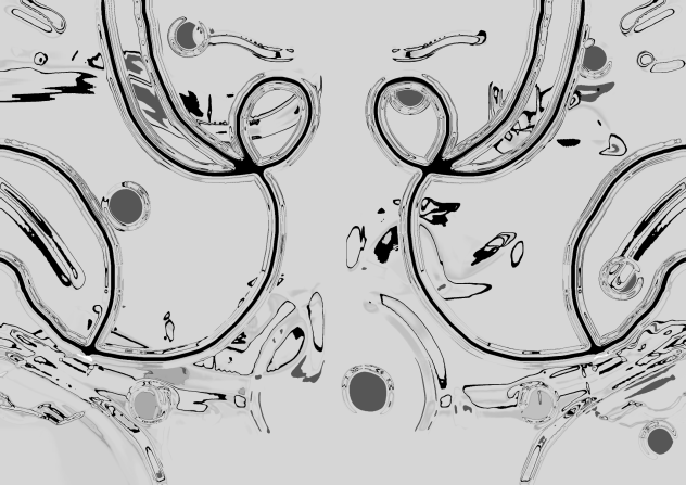 2 men hanging from the roof - ibisPaint