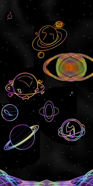 Solar System. 1 - ibisPaint