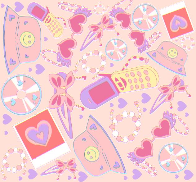 Y2K Pattern item - ibisPaint