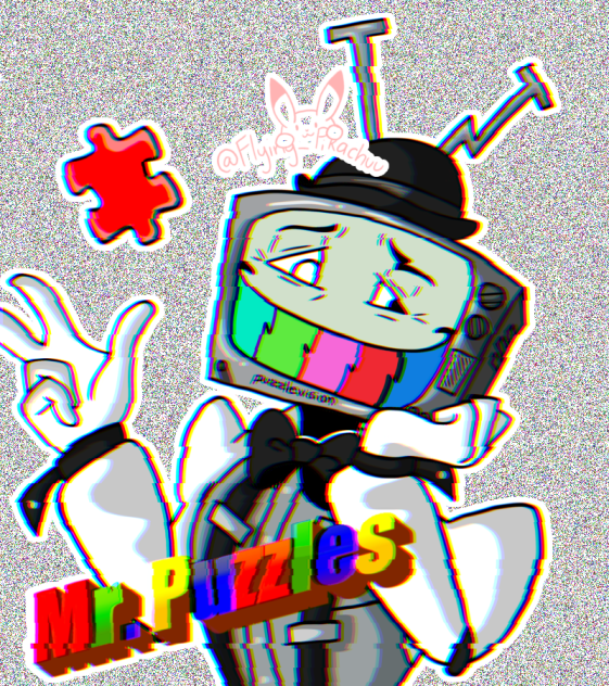 Mr. Puzzles again - ibisPaint