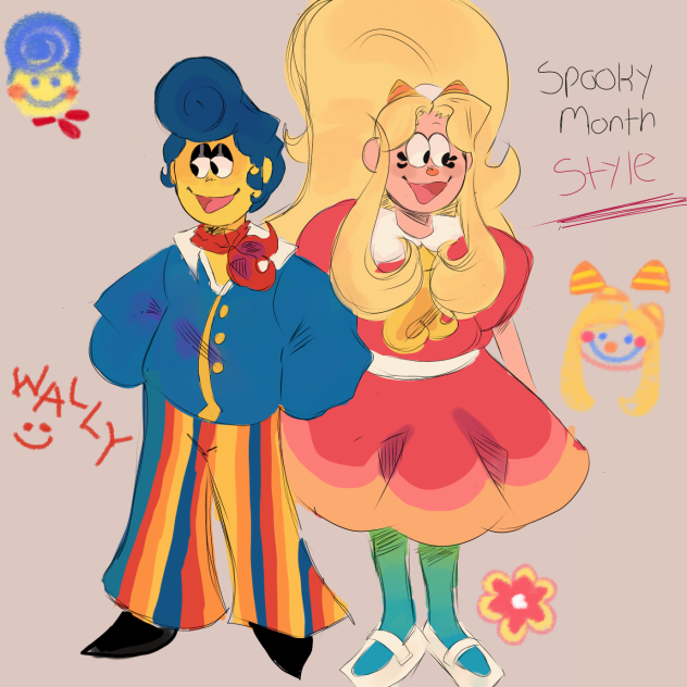 SP wally and julie - ibisPaint