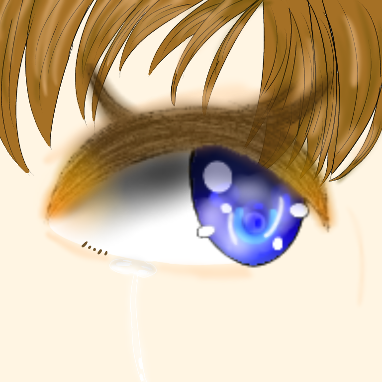 the crying eye - ibisPaint
